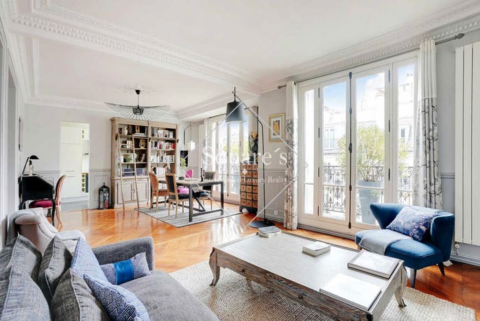Paris 16ème, Auteuil-Nord, Jasmin, Mirabeau : Appartement 4 pièces à vendre