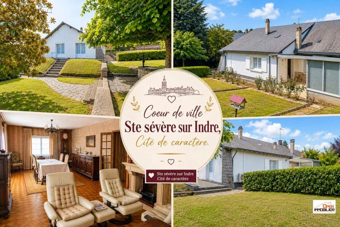 Sainte-Sévère-sur-Indre - Maison 5 pièces à vendre